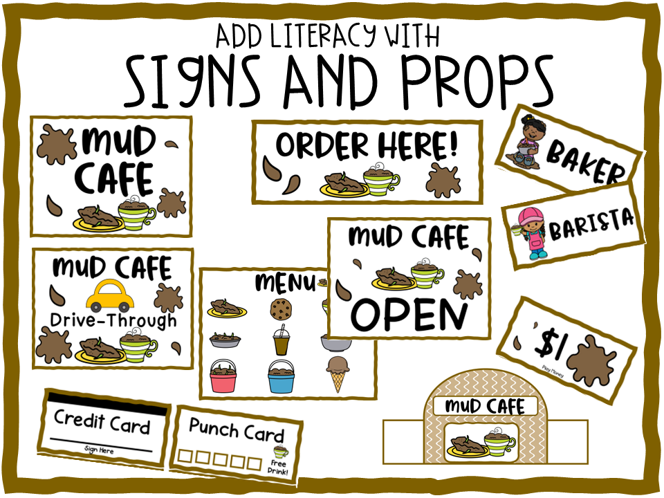 Mud Kitchen Dramatic Play Set | Made By Teachers