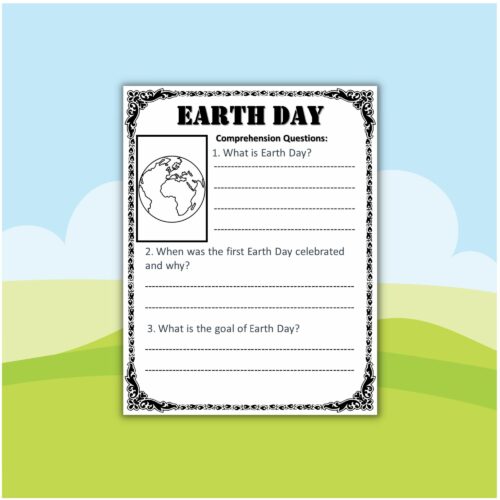 Spring | Earth Day Reading Comprehension Passage with Answers - April ...