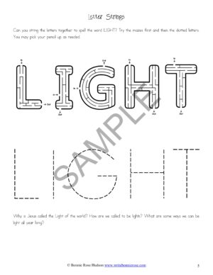 Christmas Lights Activity Pack | Made By Teachers