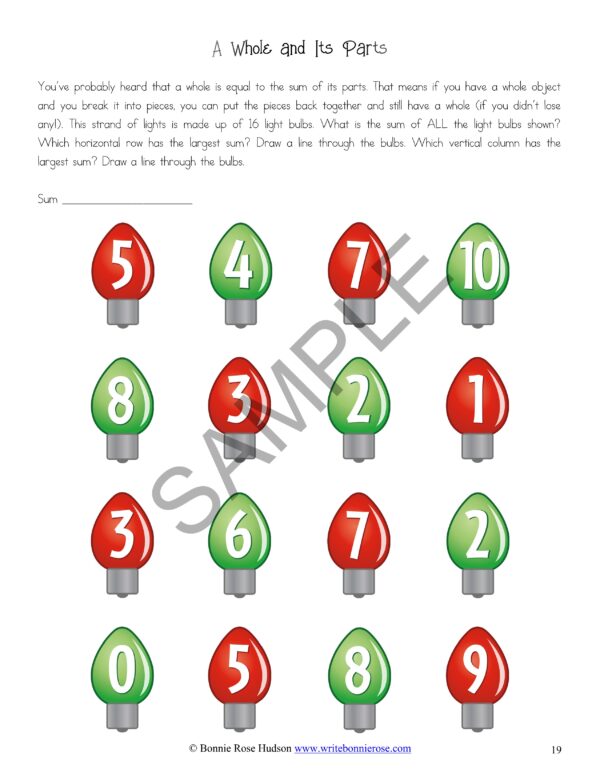 Christmas Lights Activity Pack | Made By Teachers