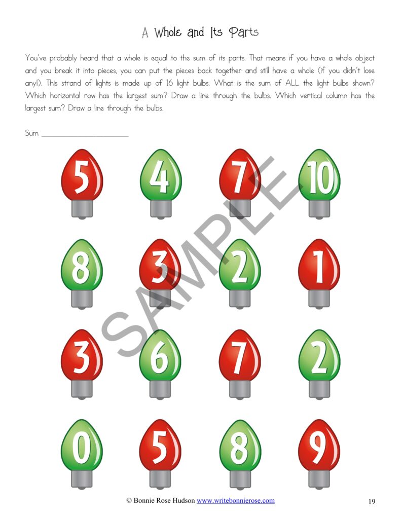 Christmas Lights Activity Pack | Made By Teachers