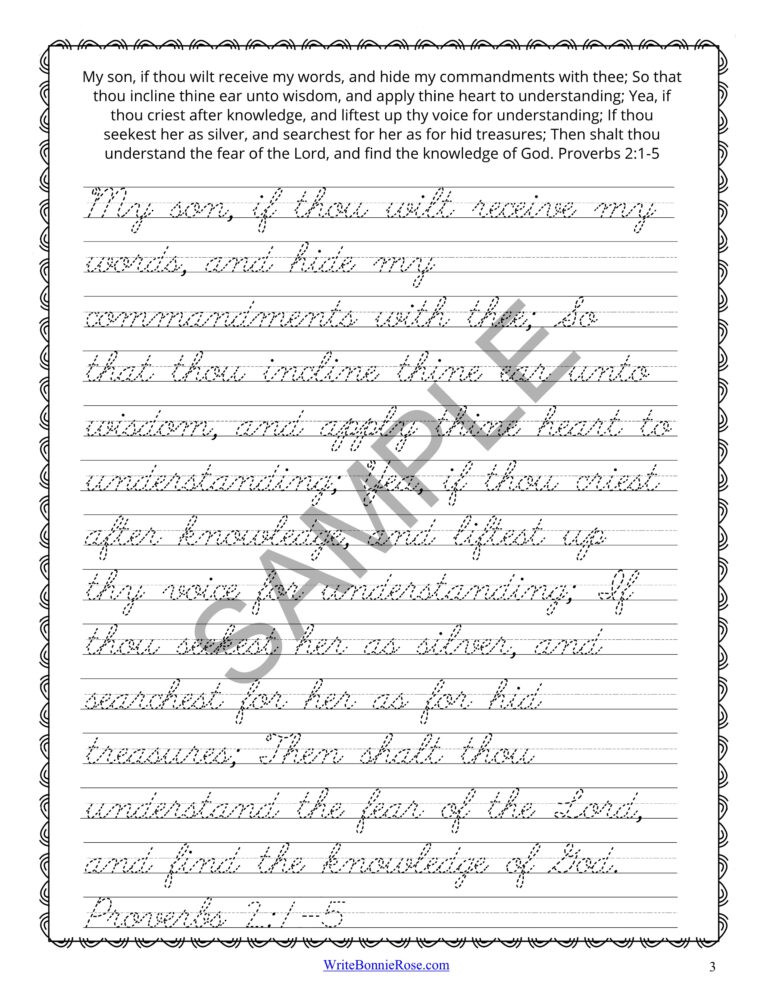 Leaders & Leadership Inspirational Bible Verses Cursive Copywork | Made ...