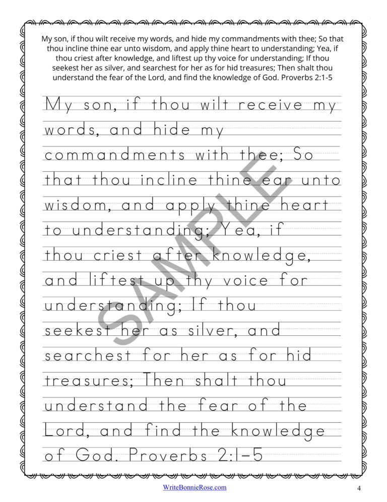 Leaders & Leadership Inspirational Bible Verses Print Copywork | Made ...
