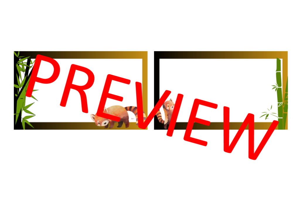 Red Panda Theme Decor Bundle Name Tags, Labels, and Schedule Daily ...