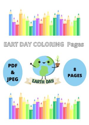 Earth Day Coloring Sheets 8 pages Earth Day Coloring Pages With Quotes ...