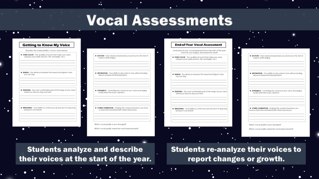 CHORUS REFLECTION JOURNAL for Middle and high school choir | Made By ...
