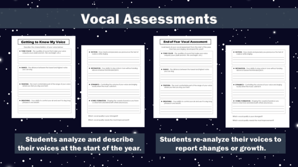 CHORUS REFLECTION JOURNAL for Middle and high school choir | Made By ...