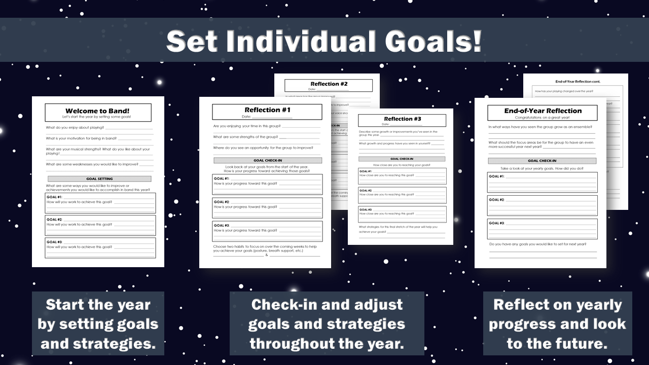 MUSIC ENSEMBLE JOURNAL BUNDLE for middle and high school | Made By Teachers