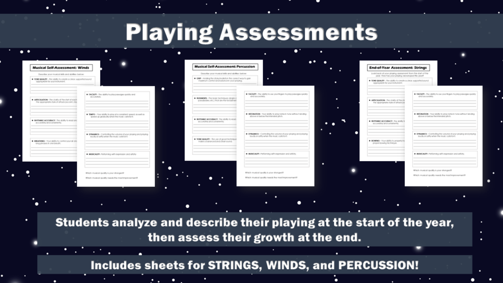 MUSIC ENSEMBLE JOURNAL BUNDLE for middle and high school | Made By Teachers