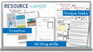 Summer Poetry Writing Activities - Poem Templates - Print and Digital ...