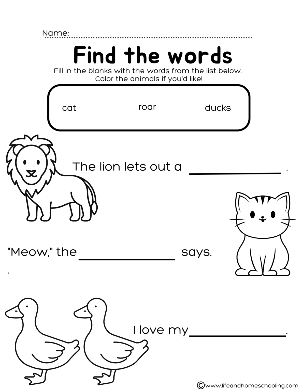 Easy Complete The Sentences Activity Worksheet | Made By Teachers