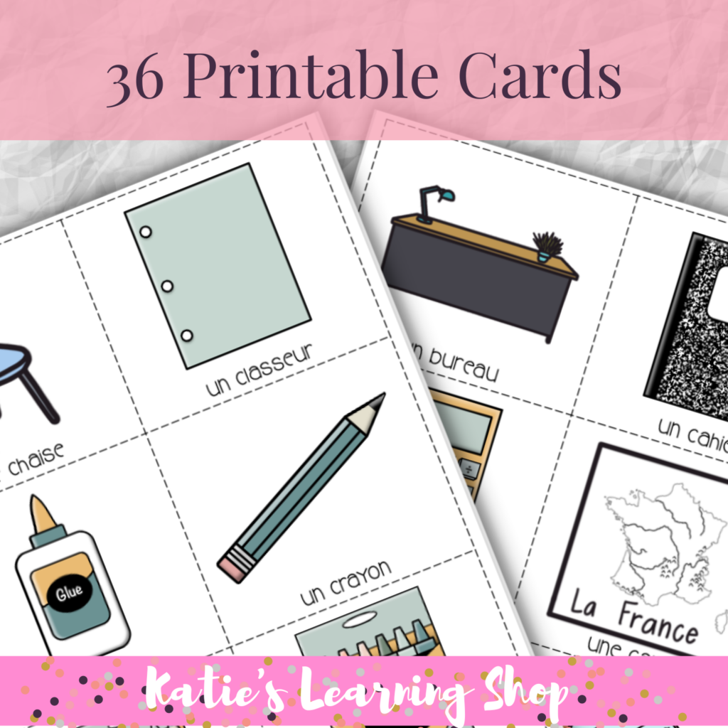 Écris la Salle: La Salle de Classe | Classroom Vocabulary | Made By ...