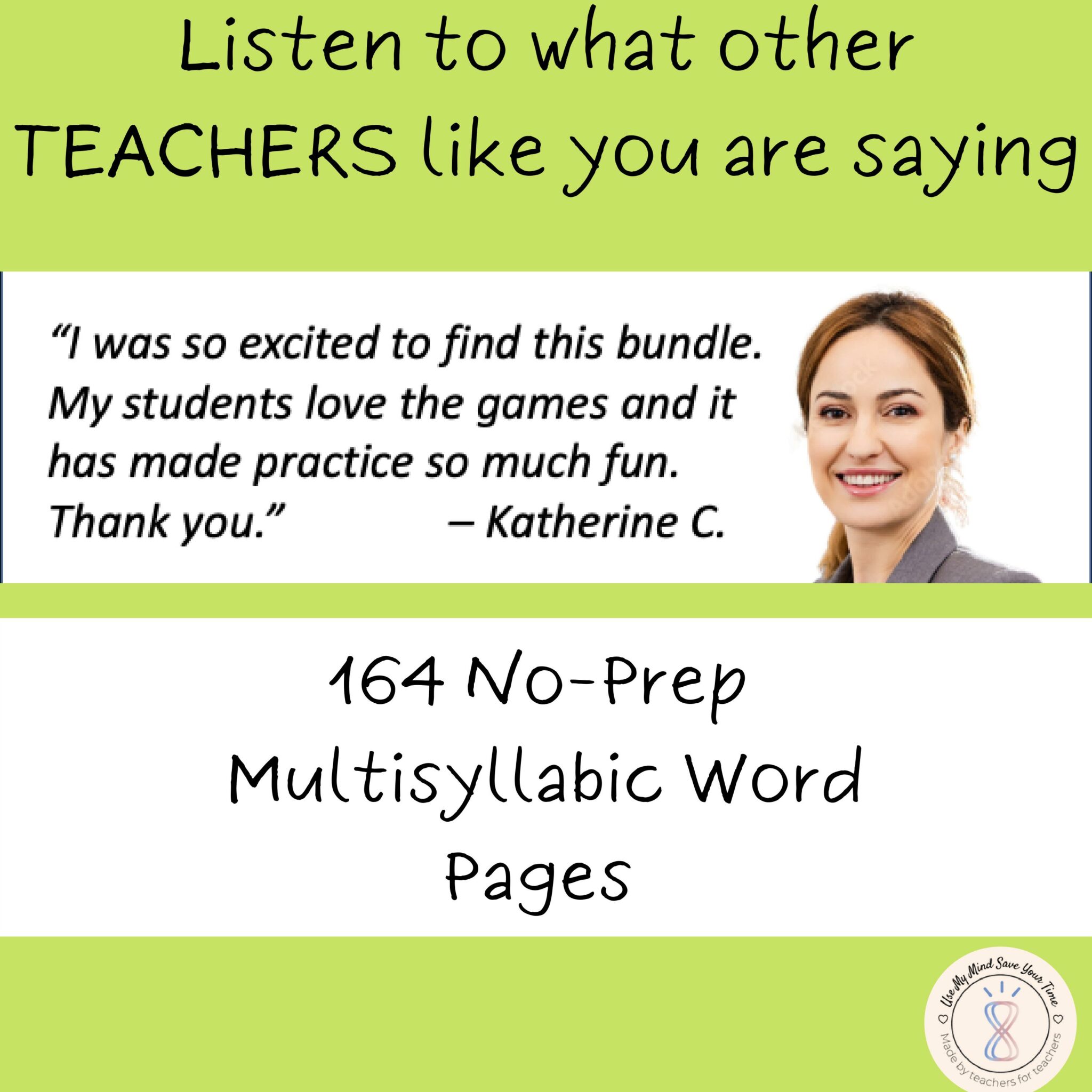 Decoding Multisyllabic Words Fluency & Vocabulary Bundle ...