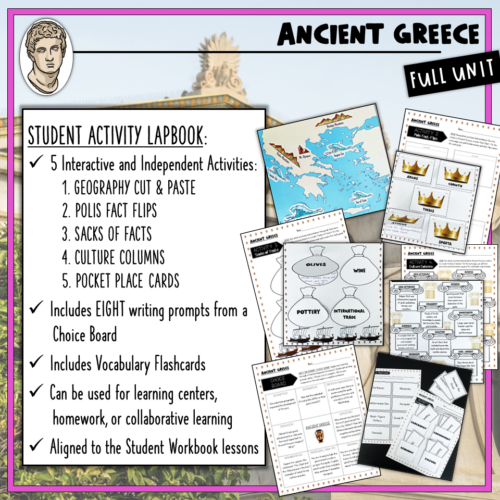 Ancient Greece Unit Bundle- Reading Passages, Activities, PowerPoint ...