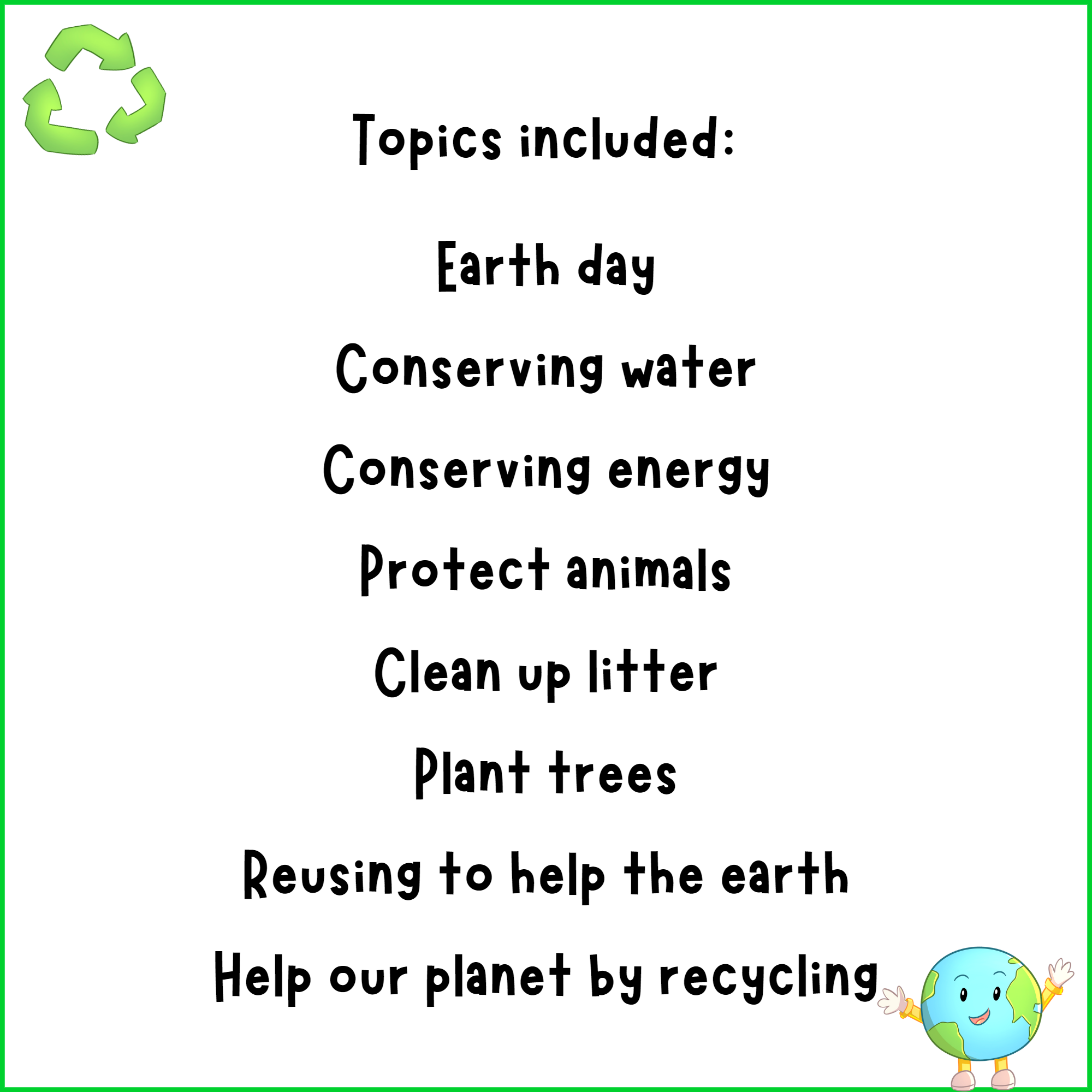 Earth Day reading comprehension, Dialogue passages | Made By Teachers