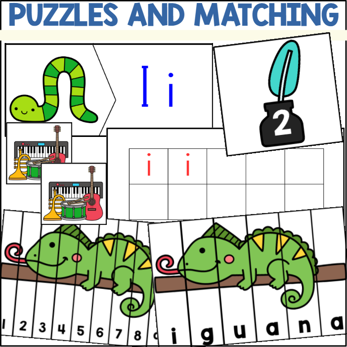 Letter I Hands On Centers | Made By Teachers