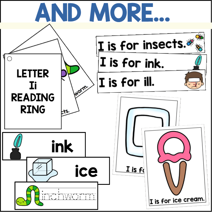 Letter I Hands On Centers | Made By Teachers