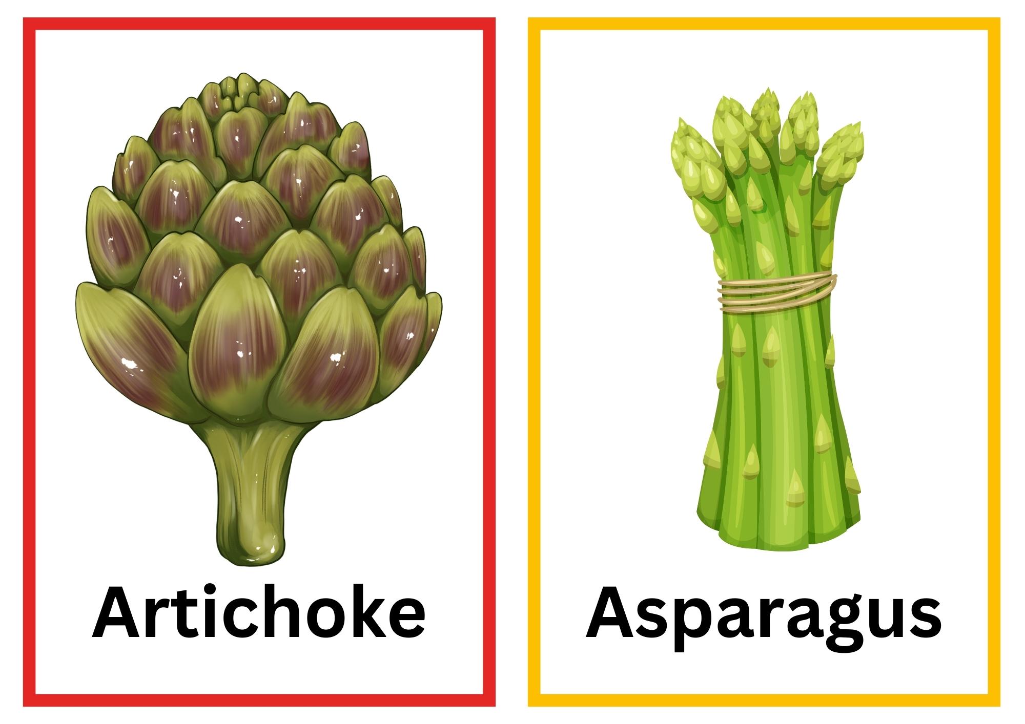 Vegetables Vocabulary Flashcards | Made By Teachers