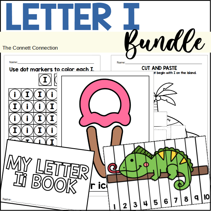 Letter I Worksheets and Hands On Centers Bundle | Made By Teachers