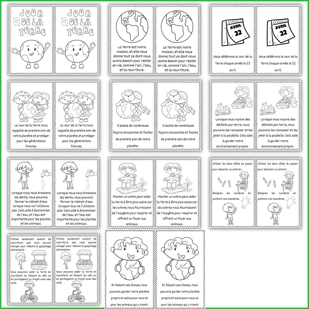 French Earth Day Emergent Reader | Made By Teachers