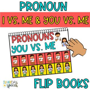 Personal Pronouns Flip Books He She They His Hers Theirs Him Her Them ...