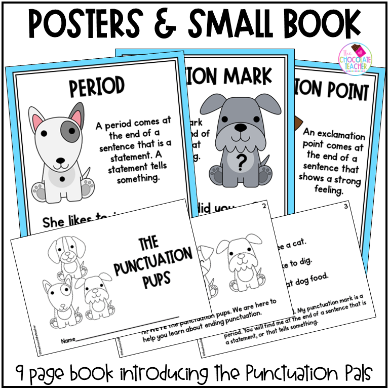 Punctuation Practice in Sentence Writing - Centers, Worksheets, Writing ...