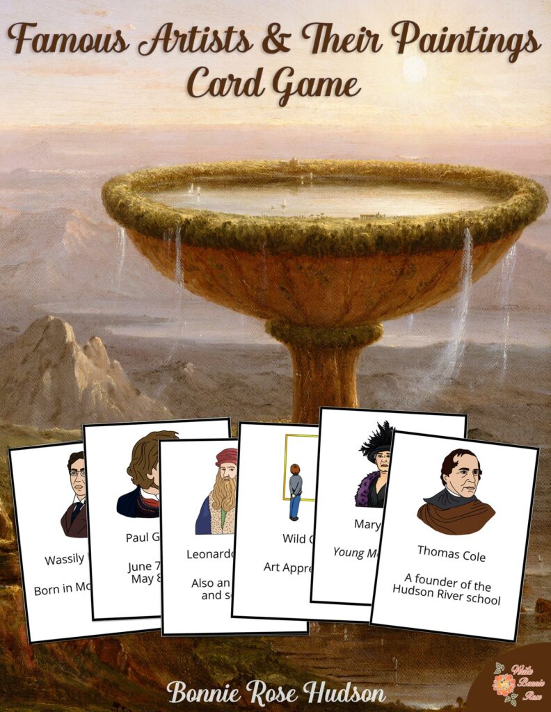 Famous Artists & Their Paintings Card Game | Made By Teachers