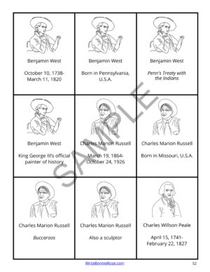 Famous Artists & Their Paintings Card Game | Made By Teachers