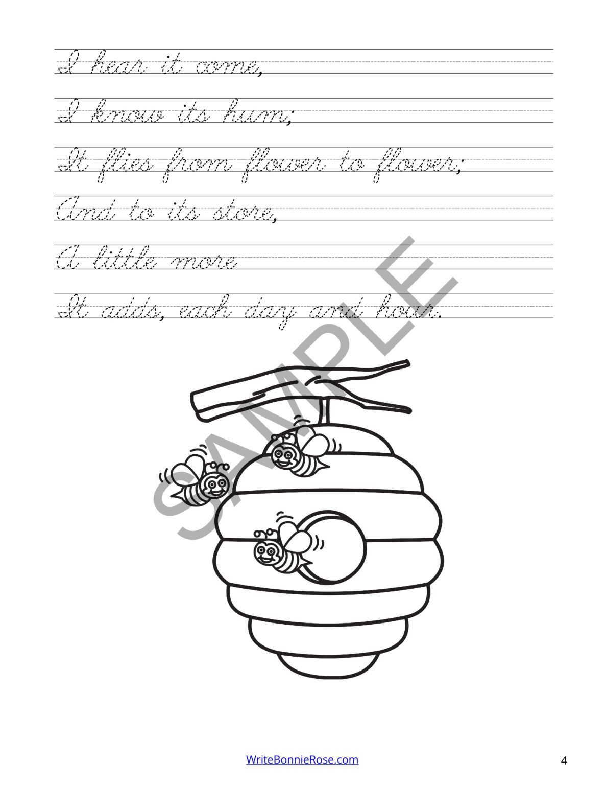 Animal Poetry Cursive Copywork, Vol. 2 | Made By Teachers