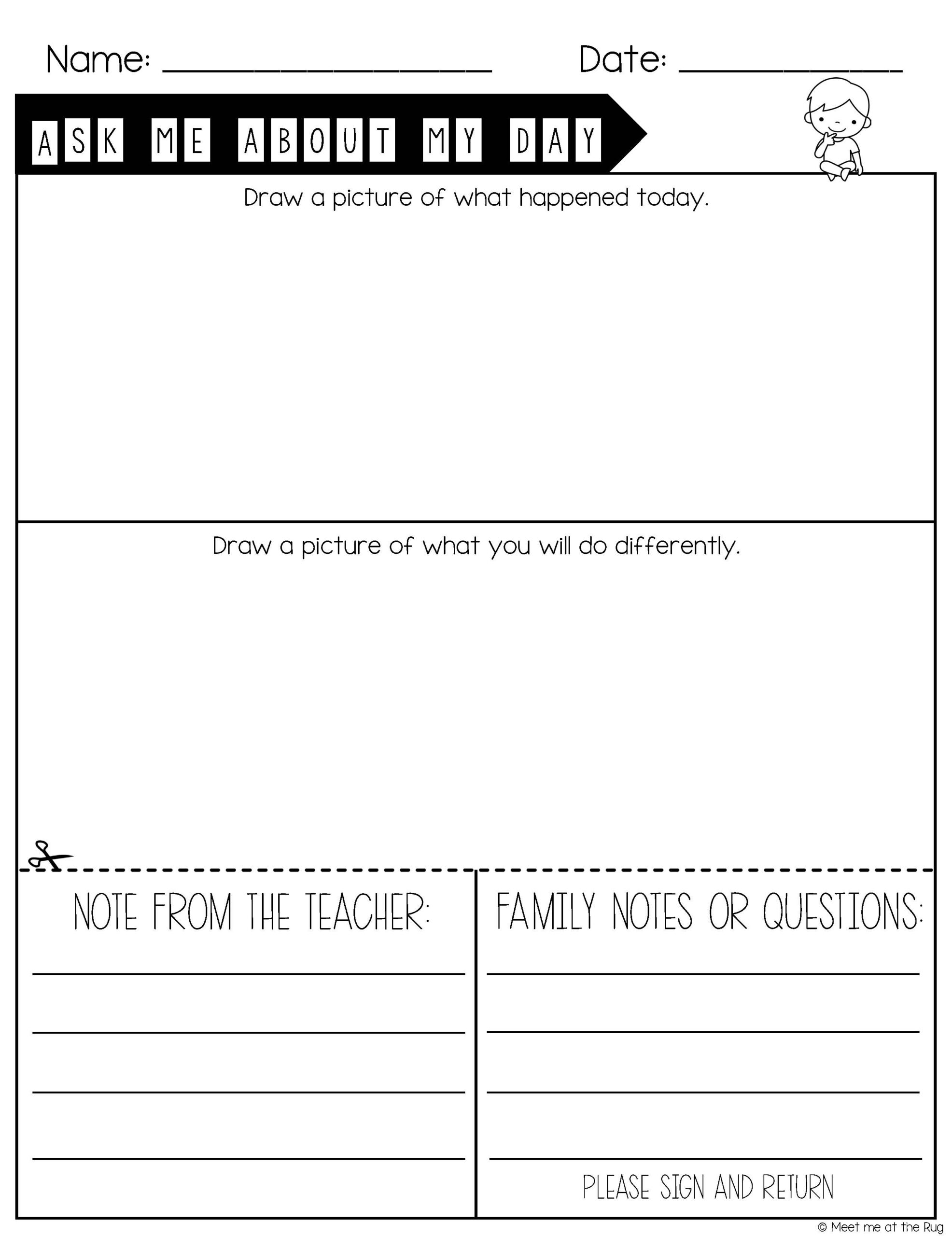 Behavior Report - Self Reflection - Incident Report | Made By Teachers