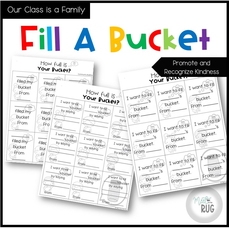 Fill a Bucket Cards | Made By Teachers