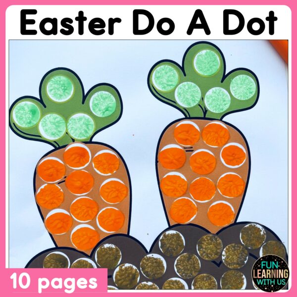 Easter Do a Dot Worksheets for Preschool & Kindergarten - Made By Teachers