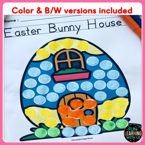 Easter Do a Dot Worksheets for Preschool & Kindergarten | Made By Teachers