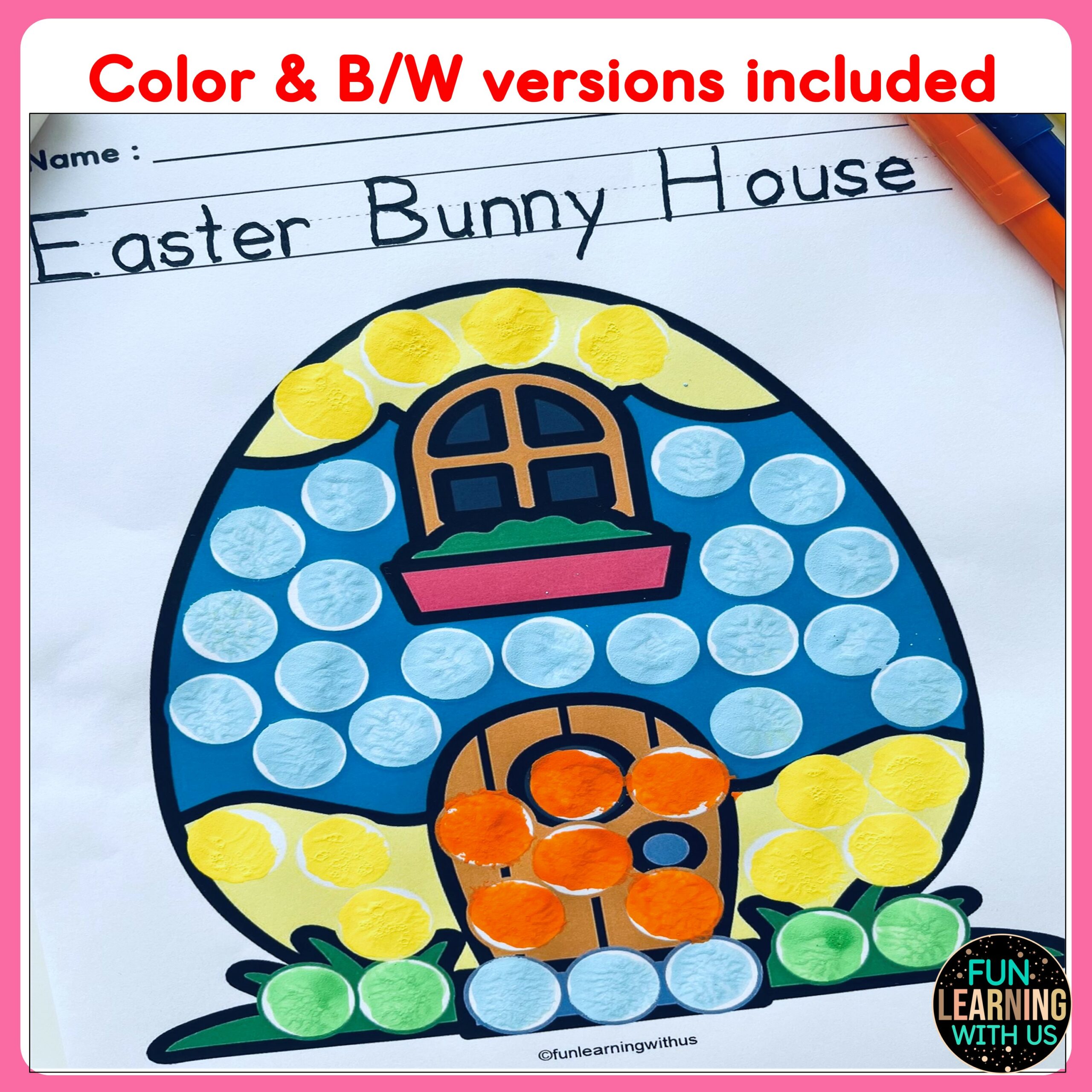 Easter Do a Dot Worksheets for Preschool & Kindergarten | Made By Teachers