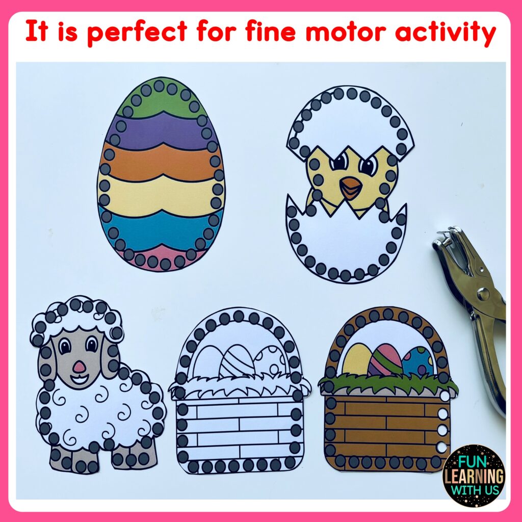 Easter Hole Punch Fine Motor Skill Activity | Made By Teachers