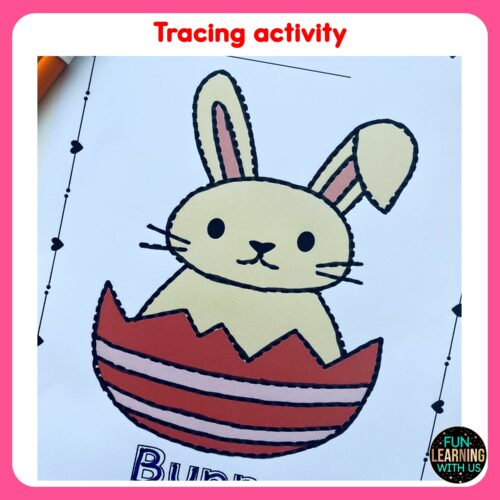 Easter Fine Motor Skill Activity Bundle - Q tip Paining, Tracing ...
