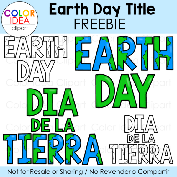 Earth Day Title - FREEBIE | Made By Teachers
