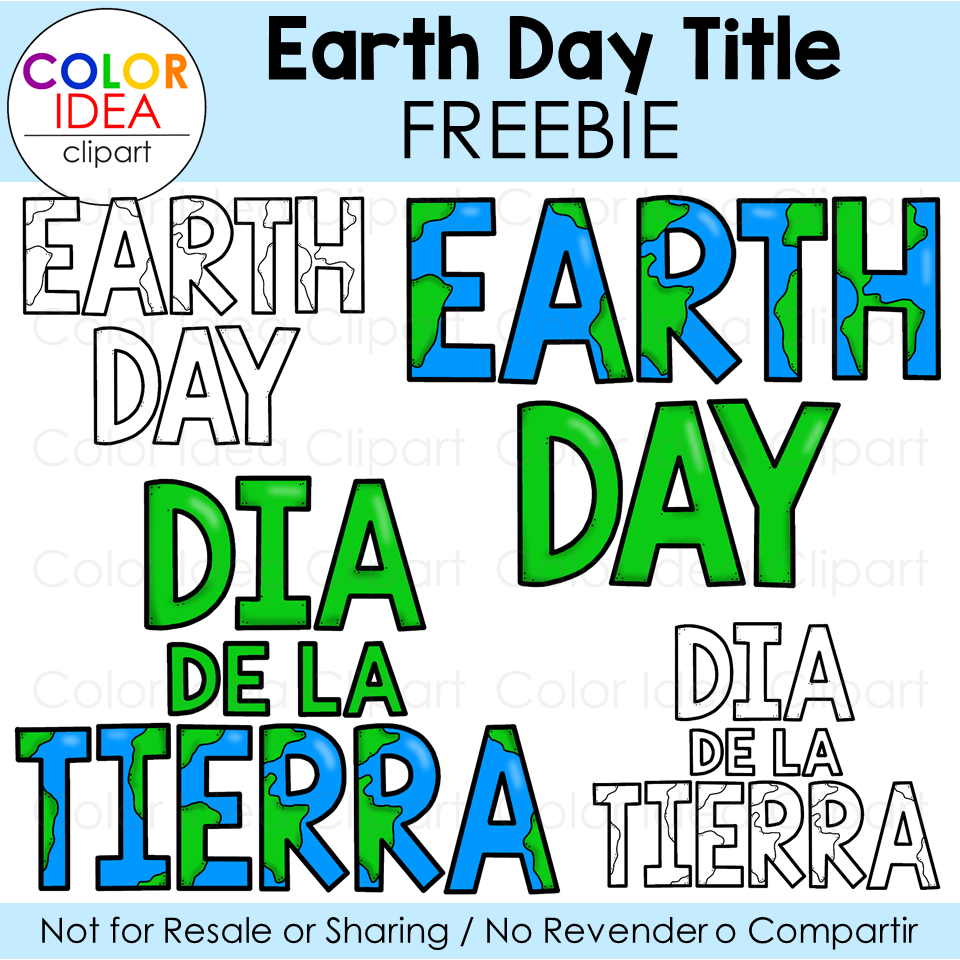 Earth Day Title - FREEBIE | Made By Teachers