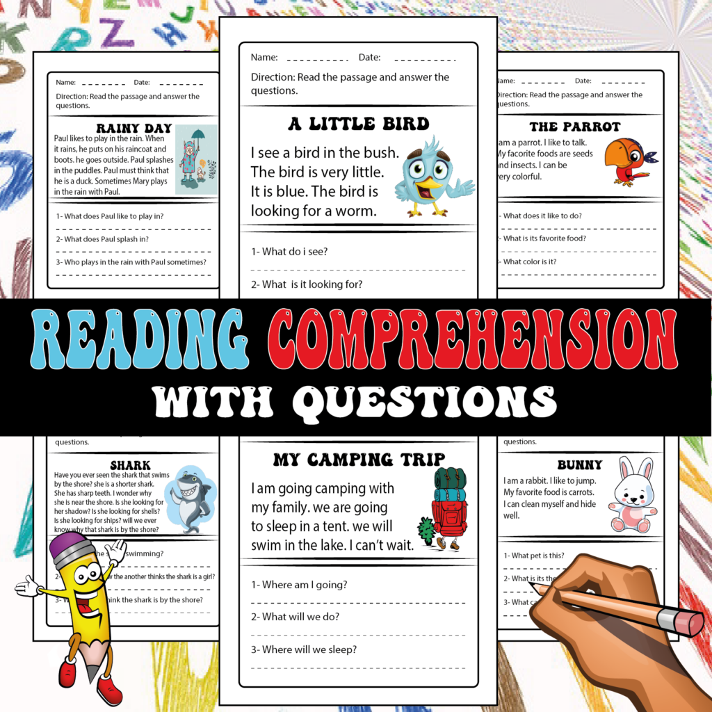 Reading Comprehension Passages Worksheets Activity | Made By Teachers