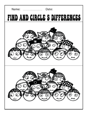 Find the Differences (Game)-Visual Perceptual Activity | Made By Teachers