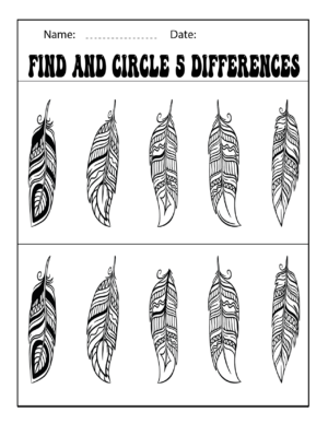Find the Differences (Game)-Visual Perceptual Activity | Made By Teachers