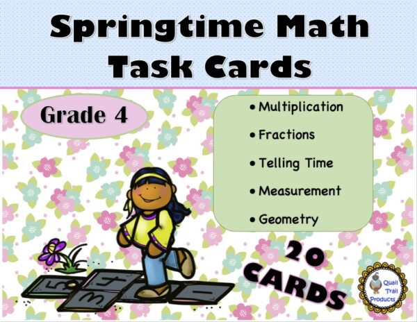 Grade 3 Springtime Science Task Cards | Made By Teachers
