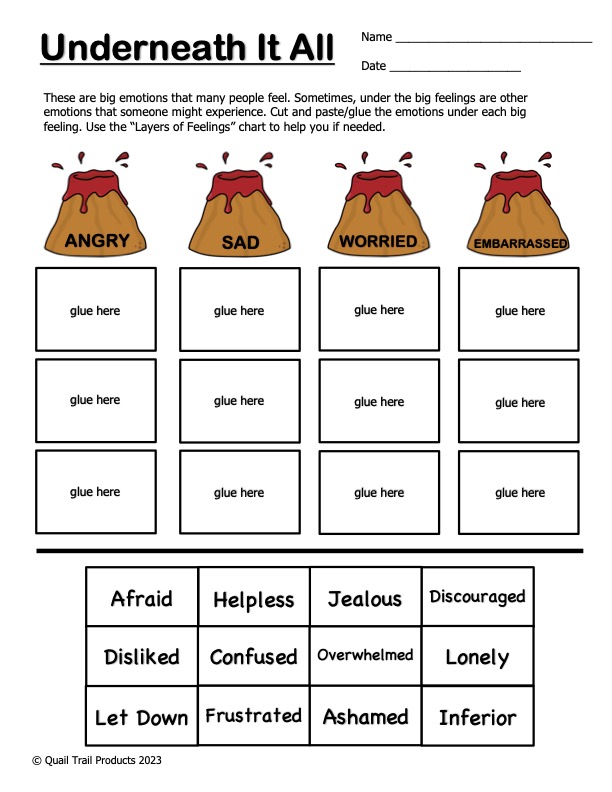 Social/Emotional Worksheets and Activities - Dinosaur Theme | Made By ...