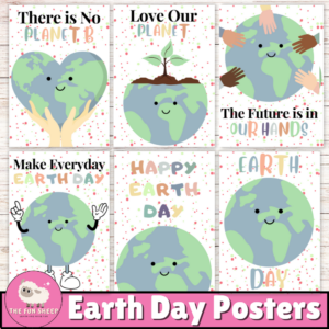 Earth Day Posters | Earth Day Classroom Decor Bulletin Board Posters ...