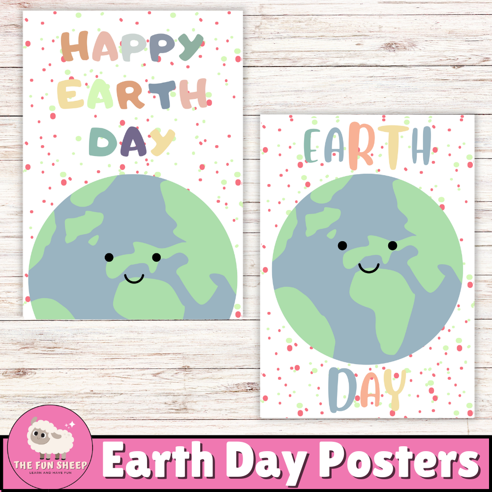 Earth Day Posters | Earth Day Classroom Decor Bulletin Board Posters ...