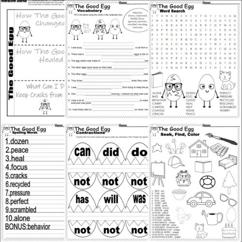 The Good Egg John Jory Book Companion | Made By Teachers