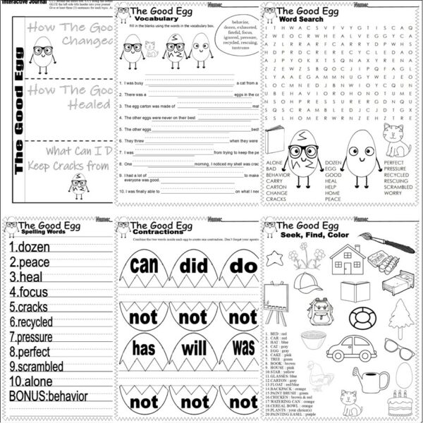 The Good Egg John Jory Book Companion | Made By Teachers