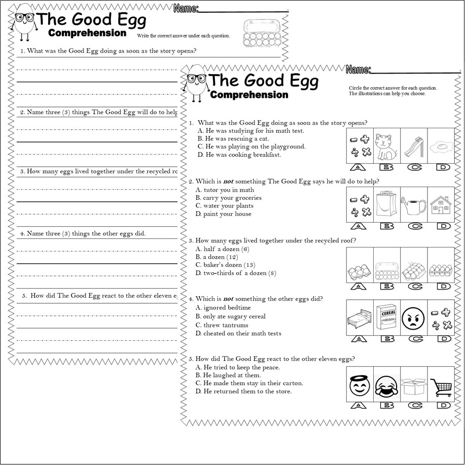 The Good Egg John Jory Book Companion | Made By Teachers