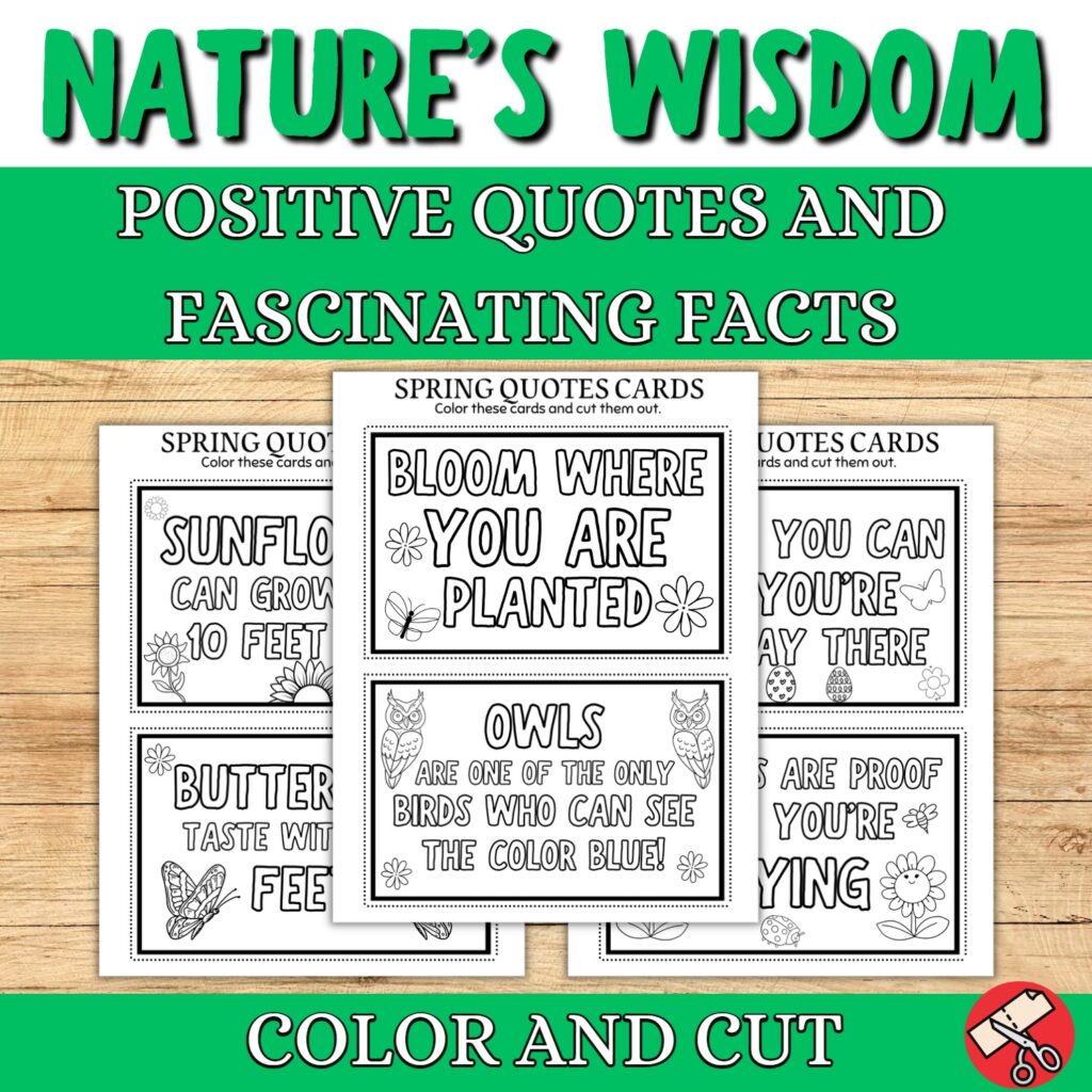 The Power of Nature: Empowering Words and Intriguing Environmental Info ...