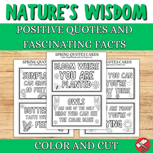 The Power of Nature: Empowering Words and Intriguing Environmental Info ...